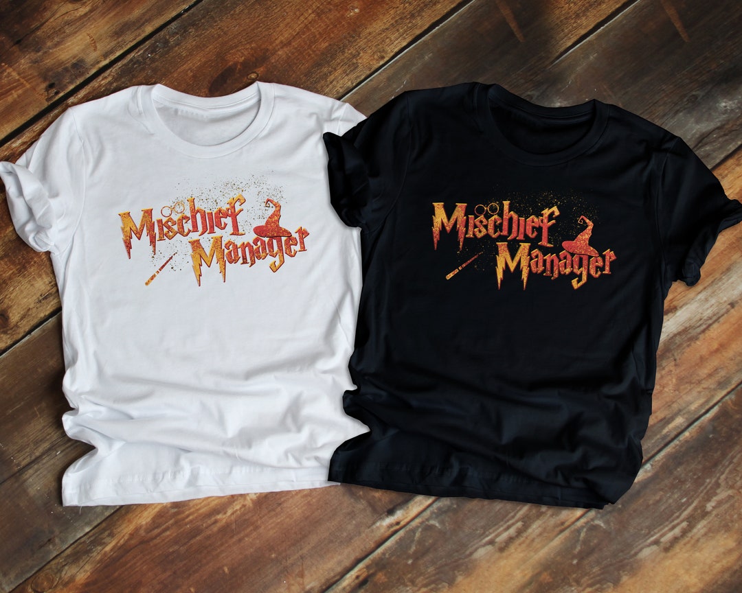 Mischief Manager Shirt | Mischief Creator Shirt | Boy Wizard Shirt ...
