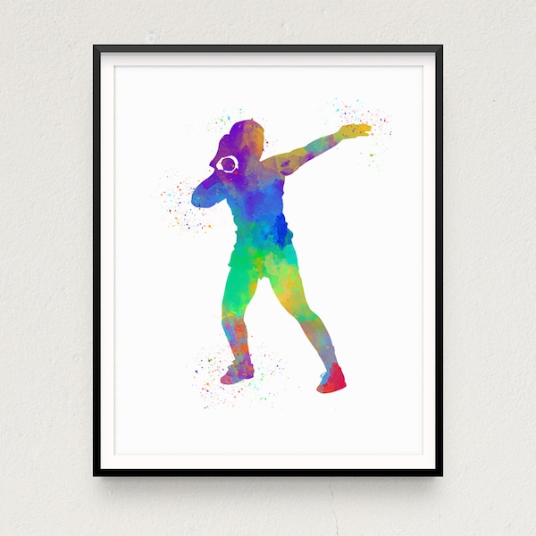 Track and Field Thrower Clip Art - Etsy