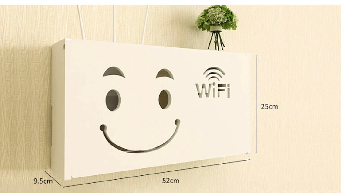 Wifi Router Hidden Box Decorative Wood Box Organize Home - Etsy