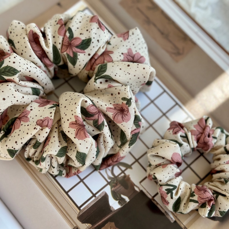 Handmade Scrunchies - Etsy