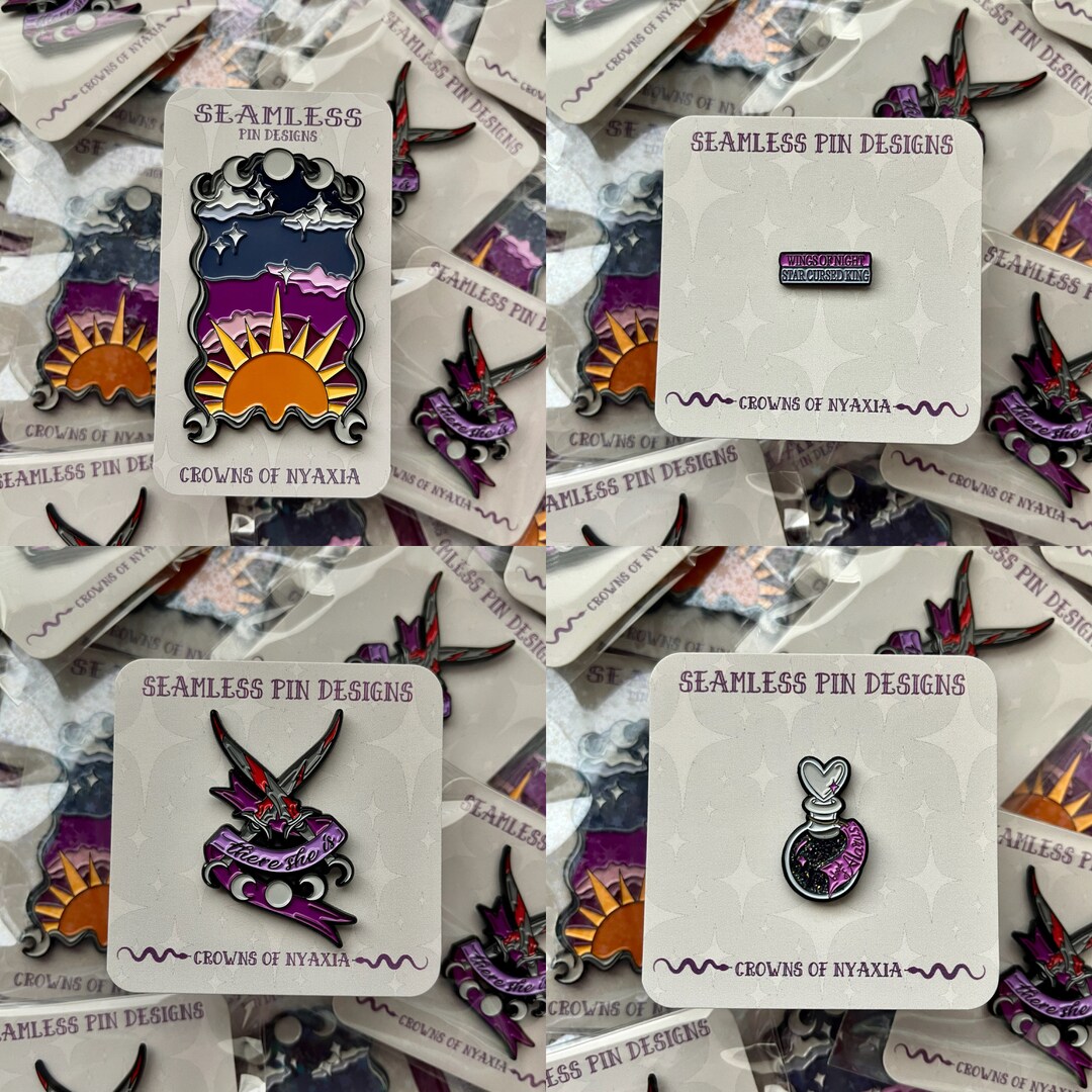 Crowns of Nyaxia Full Pin Set Bundle - Etsy
