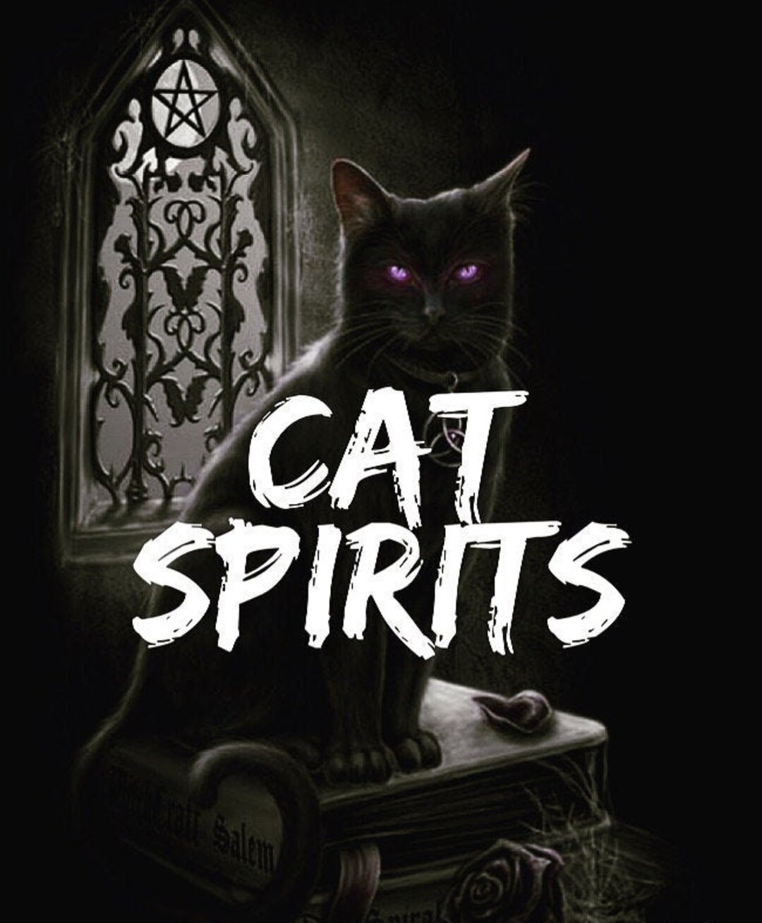 Cat Spirits Adoption- Hell Cat, Witch (grimalkin), Sphinx, Fae Cat - Etsy