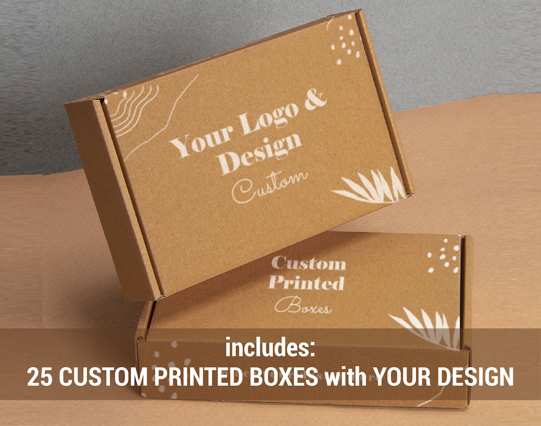 Custom Mailer Box With Logo (pack of 25) for Shirts, Active Wear ...