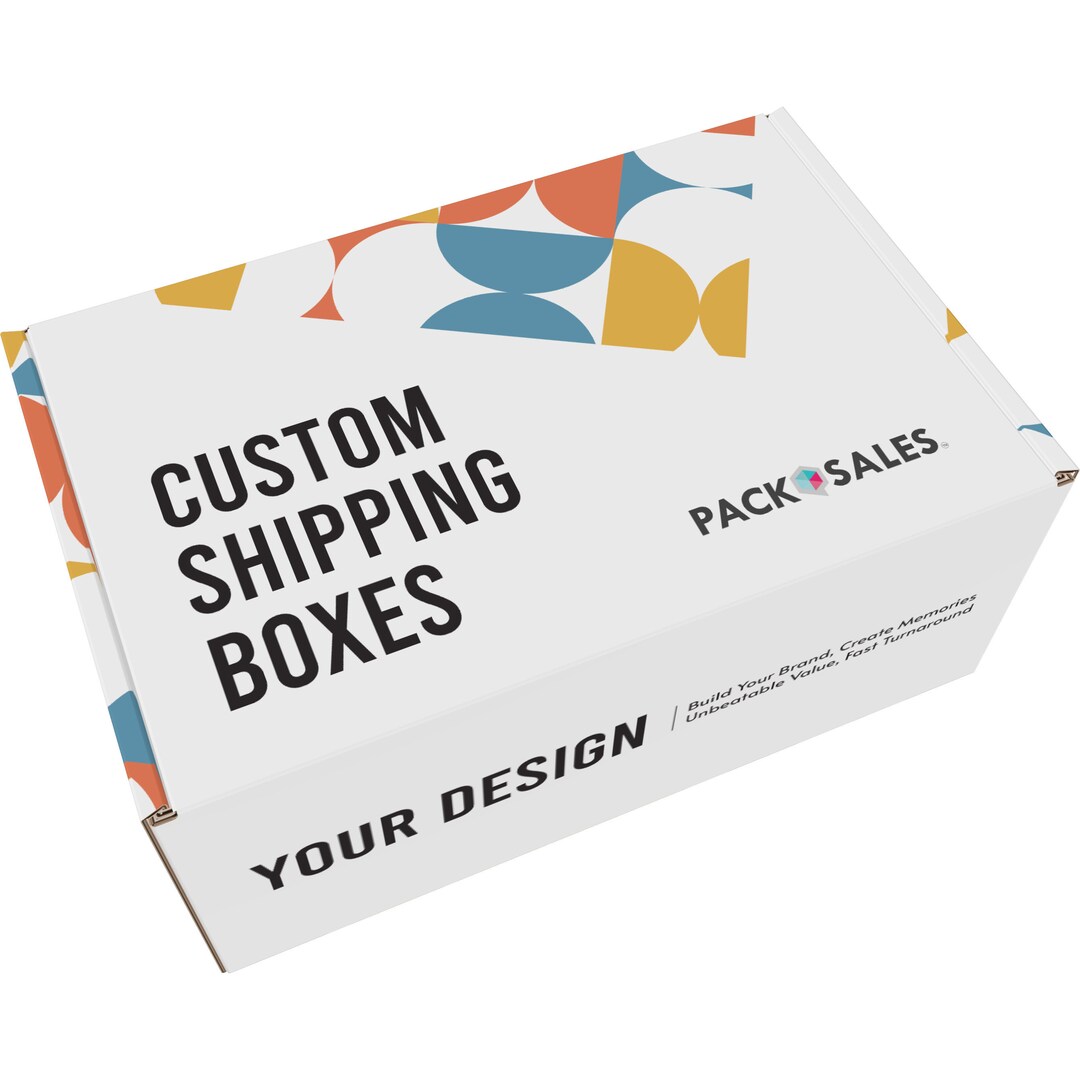 Personalized Packaging Boxes | Pack of 25 | Custom Logo Print ...