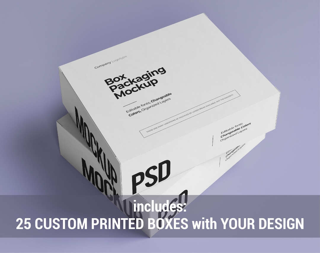 Design Your Own Box (pack of 25 Boxes) Great for Precious Stones ...