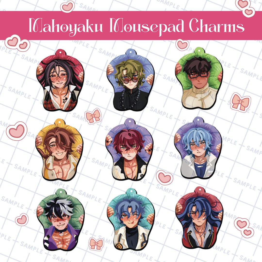 2” Promise of Wizard (mahoyaku) Mousepad Charms - Etsy