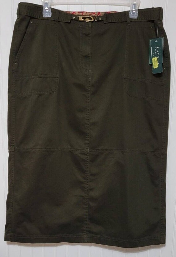 ralph lauren maxi skirt with pockets - Gem