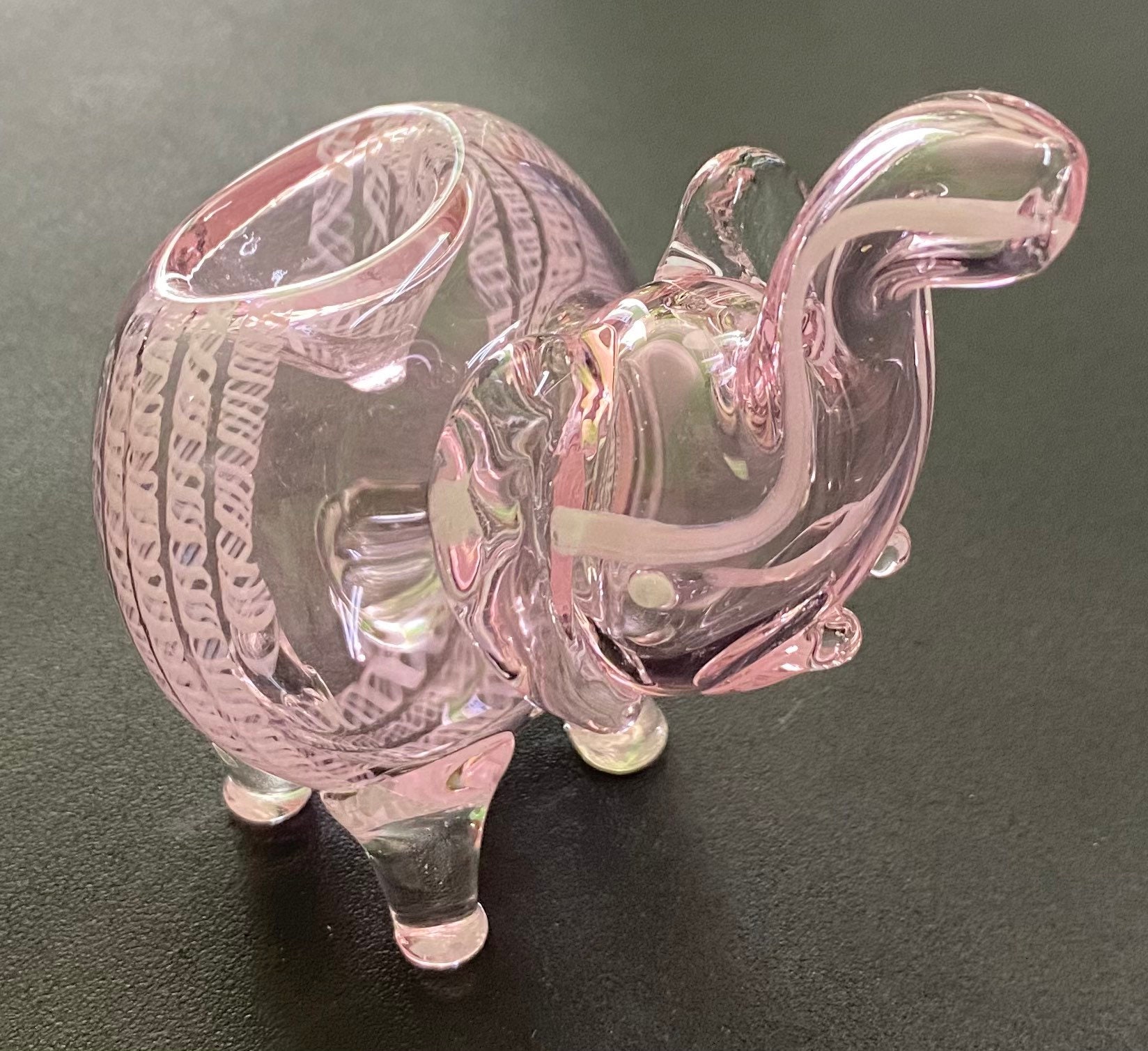 Pink Elephant Glass Pipe