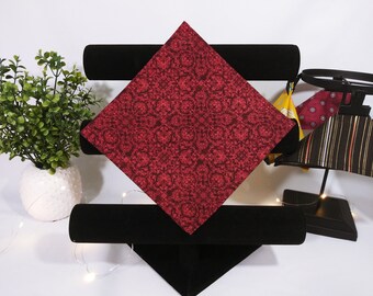 Red Square Print - Etsy