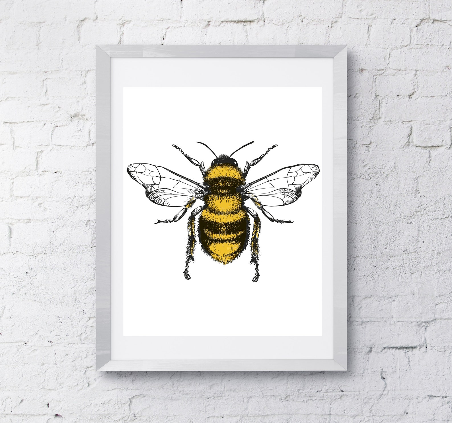 DIGITAL DOWNLOAD Bumble Bee Wall Art Download - Wall Art, Home Decor ...