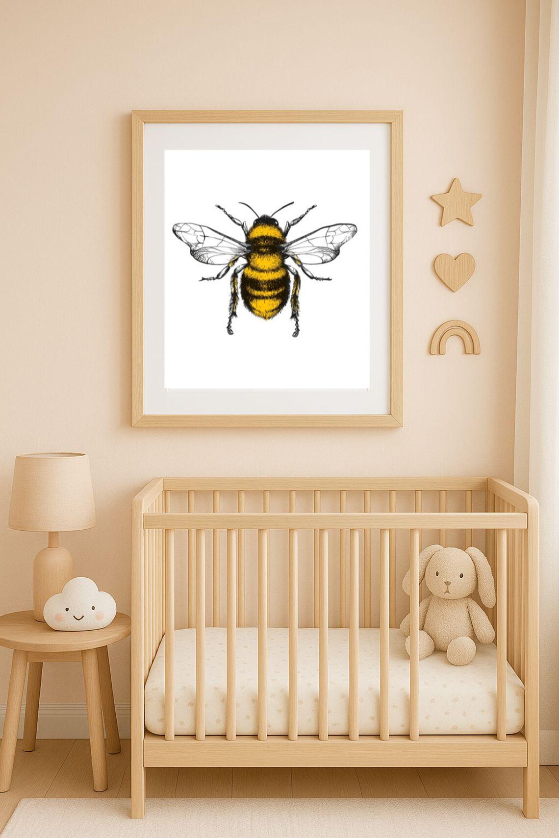 Bumble Bee Printable Wall Art – Digital Download | Nature-inspired Home ...