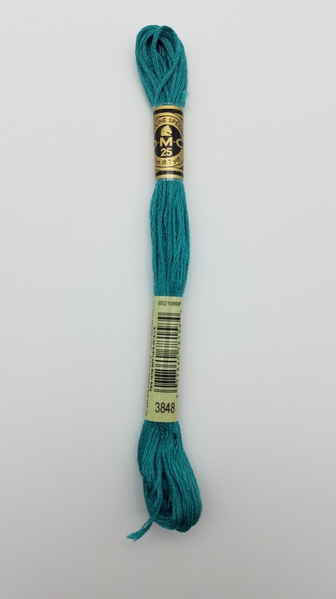 DMC 3848 6-strand Floss Teal Green Medium - Etsy