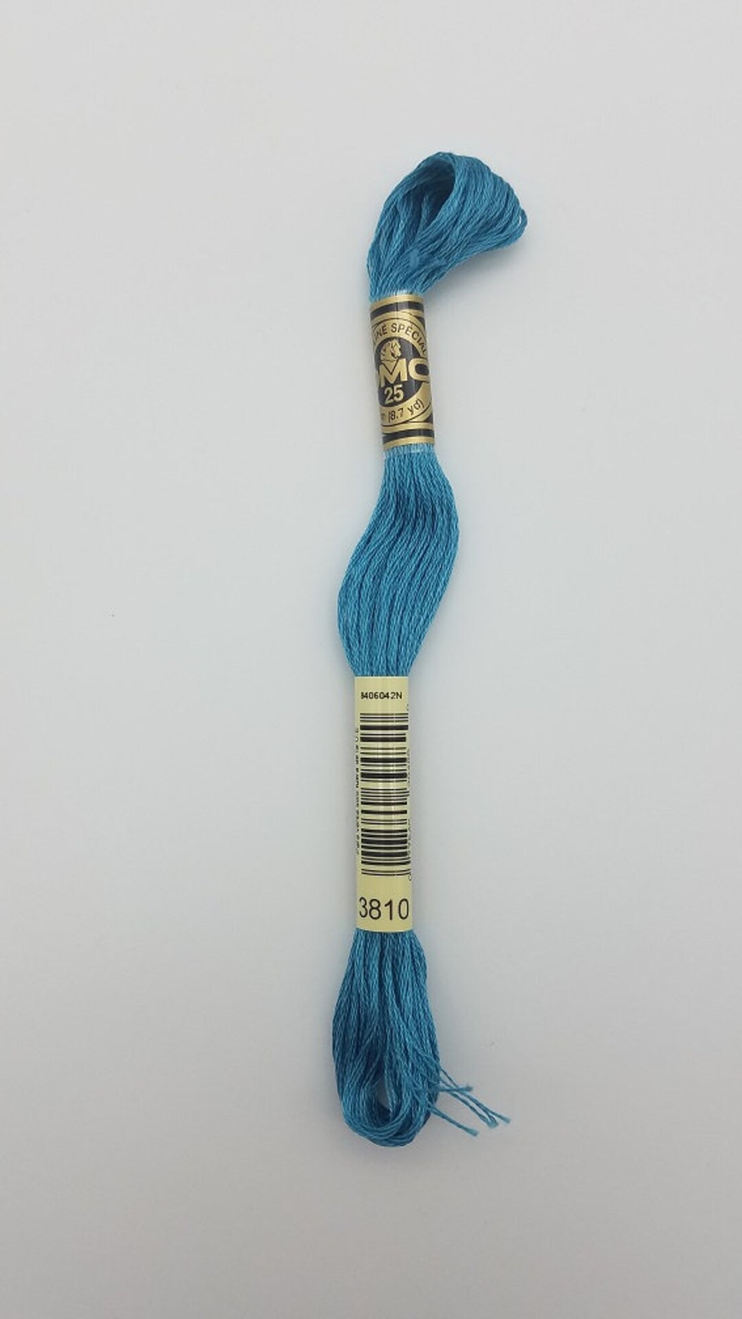 DMC 3810 6-strand Floss Turquoise Dark - Etsy