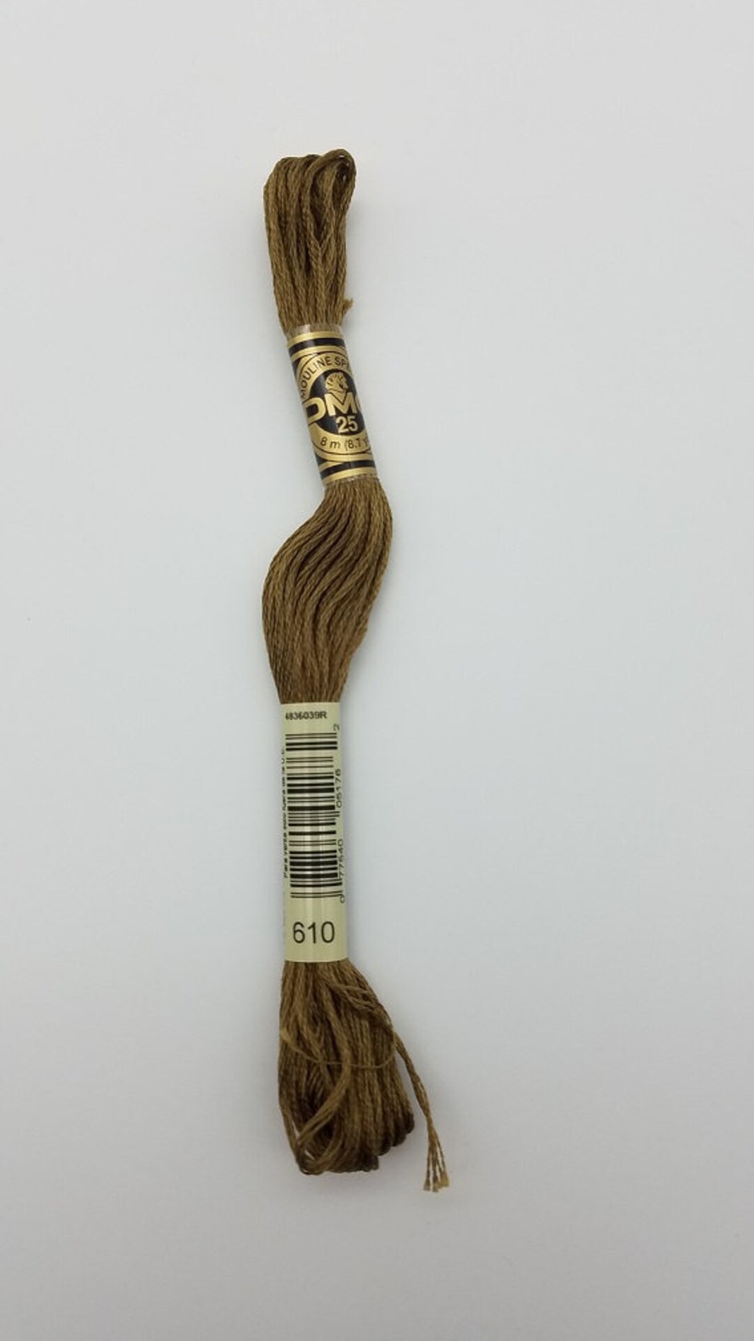DMC 610 6-strand Floss Drab Brown Dark - Etsy