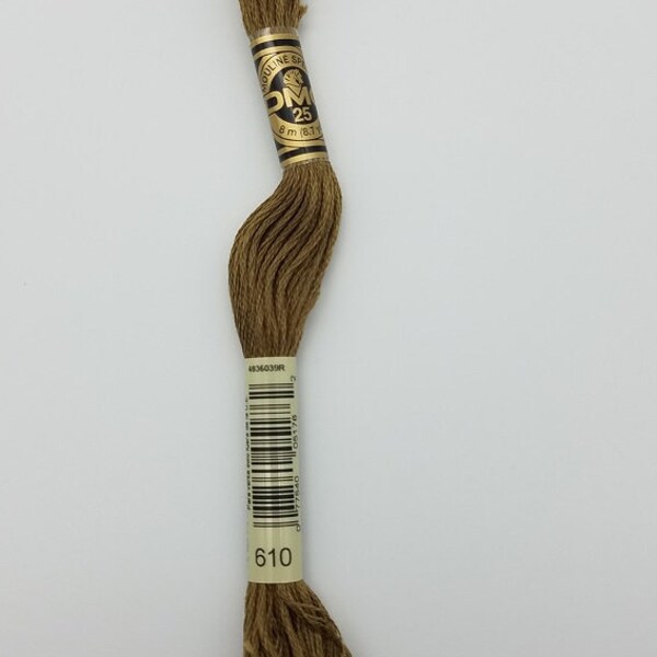 Dmc Dark Drab Brown - Etsy