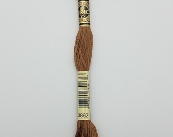 DMC 3863 6-strand Floss Mocha Beige Medium - Etsy