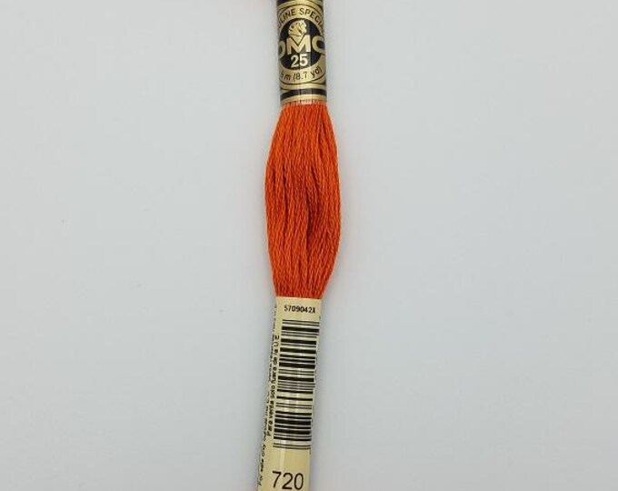 DMC 720 - 6-strand Floss - Spice Orange Dark - Etsy