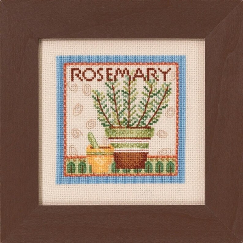Rosemary - Growing Green - Debbie Mumm - Mill Hill - Cross Stitch Kit ...