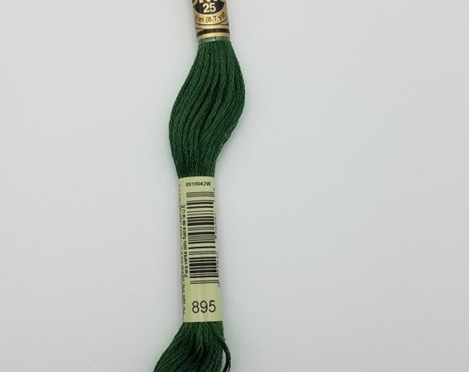 DMC 895 - 6-strand Floss - Hunter Green Very Dark - Etsy