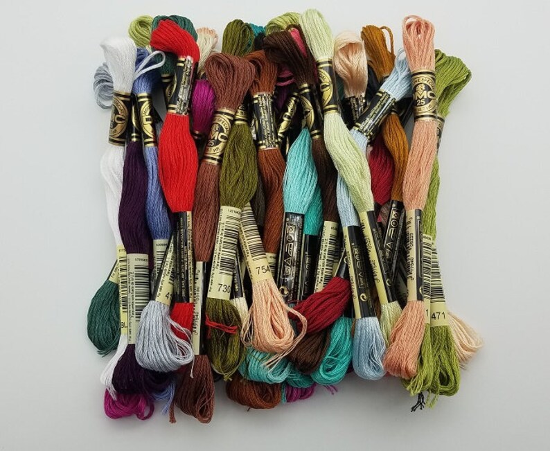 DMC Floss Set for Lady Justice Mirabilia MD160 | Etsy