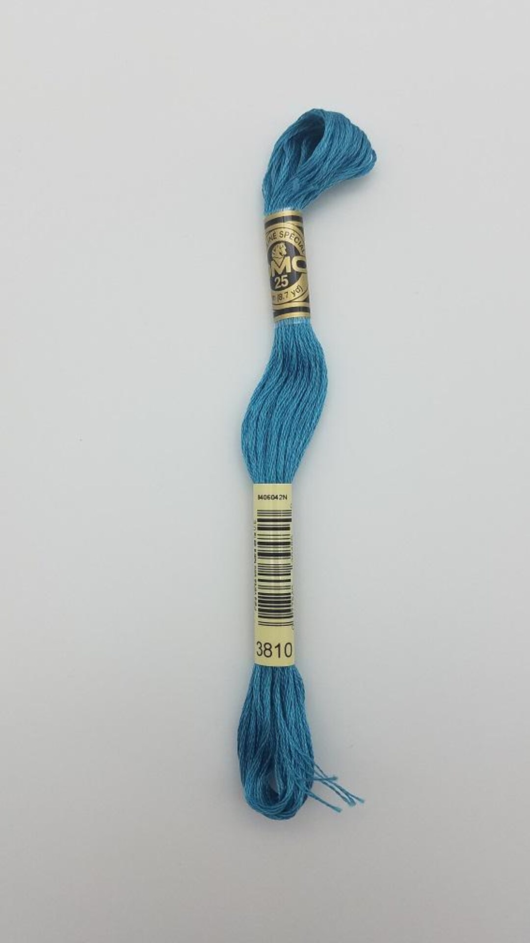 DMC 3810 - 6-strand Floss - Turquoise Dark - Etsy