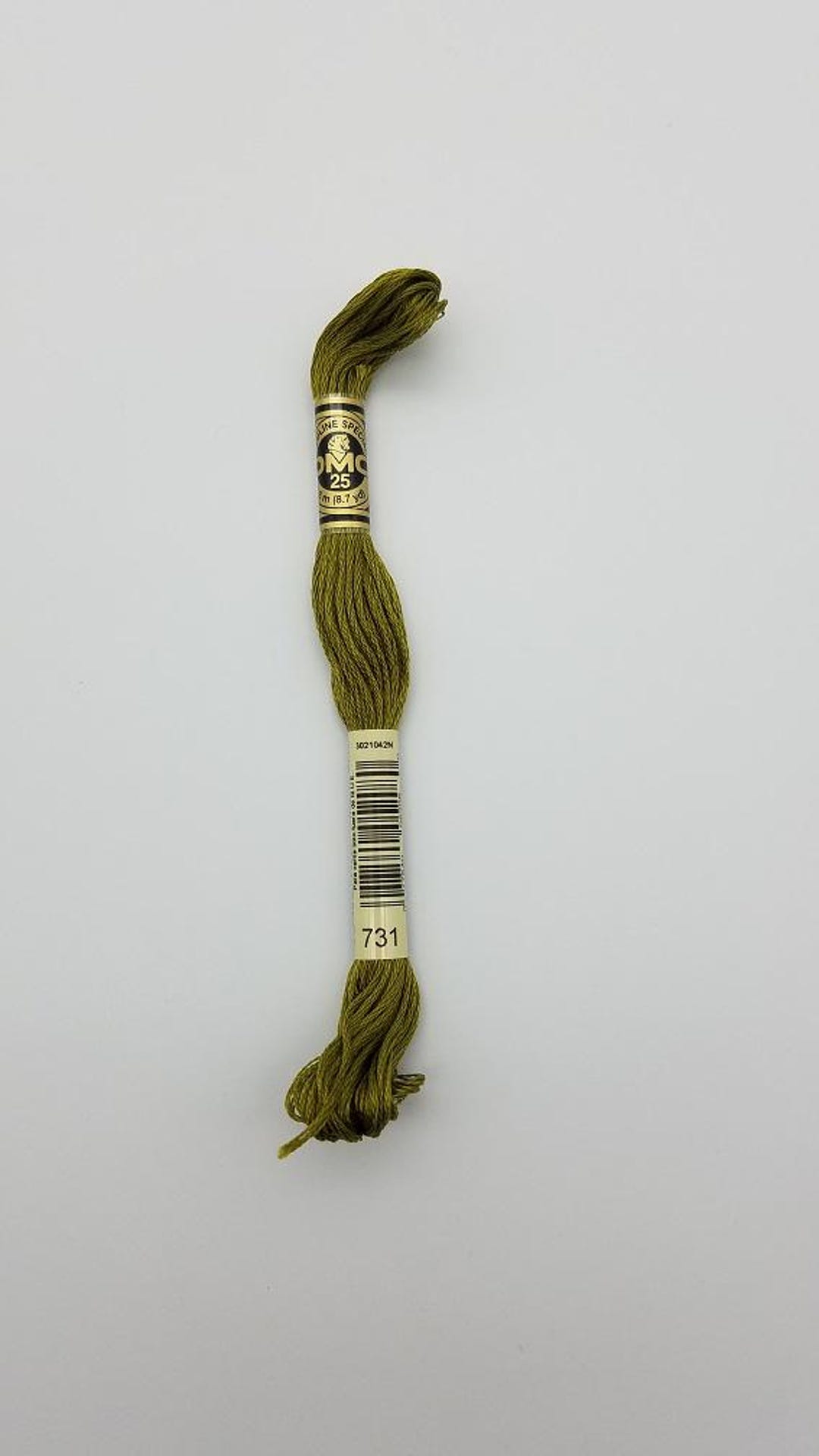 DMC 731 - 6-strand Floss - Olive Green Dark - Etsy