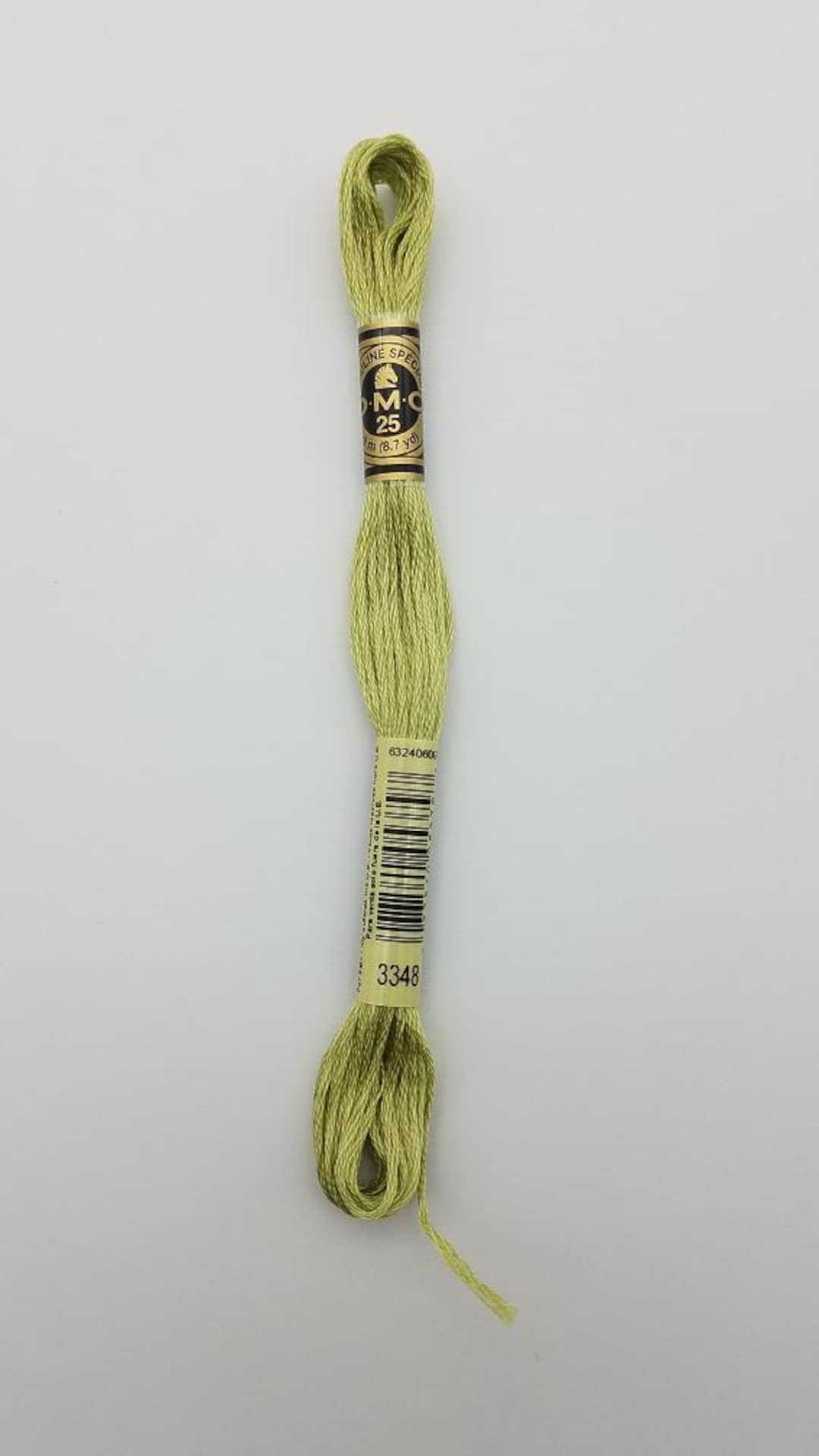 DMC 3348 - 6-strand Floss - Yellow Green Light - Etsy