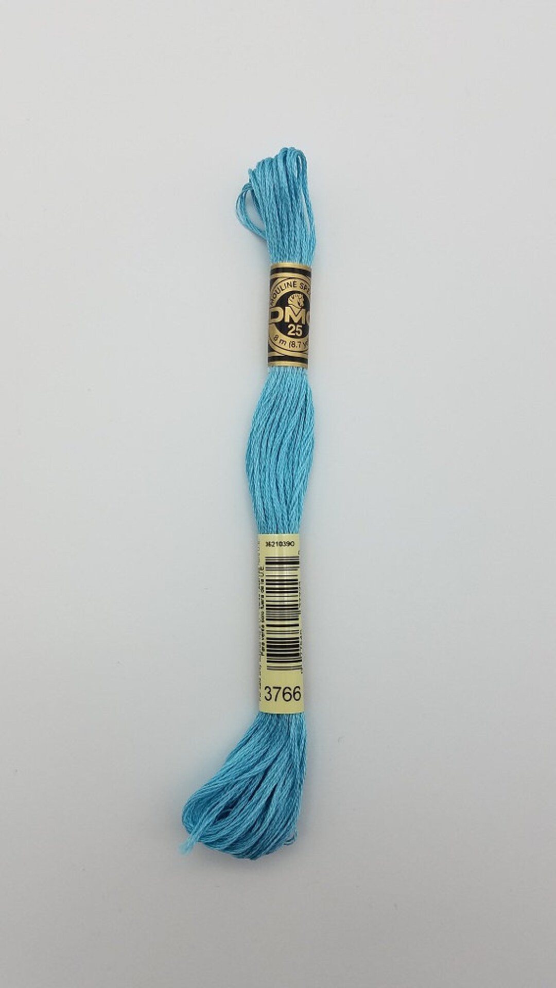 DMC 3766 6-strand Floss Peacock Blue Light - Etsy