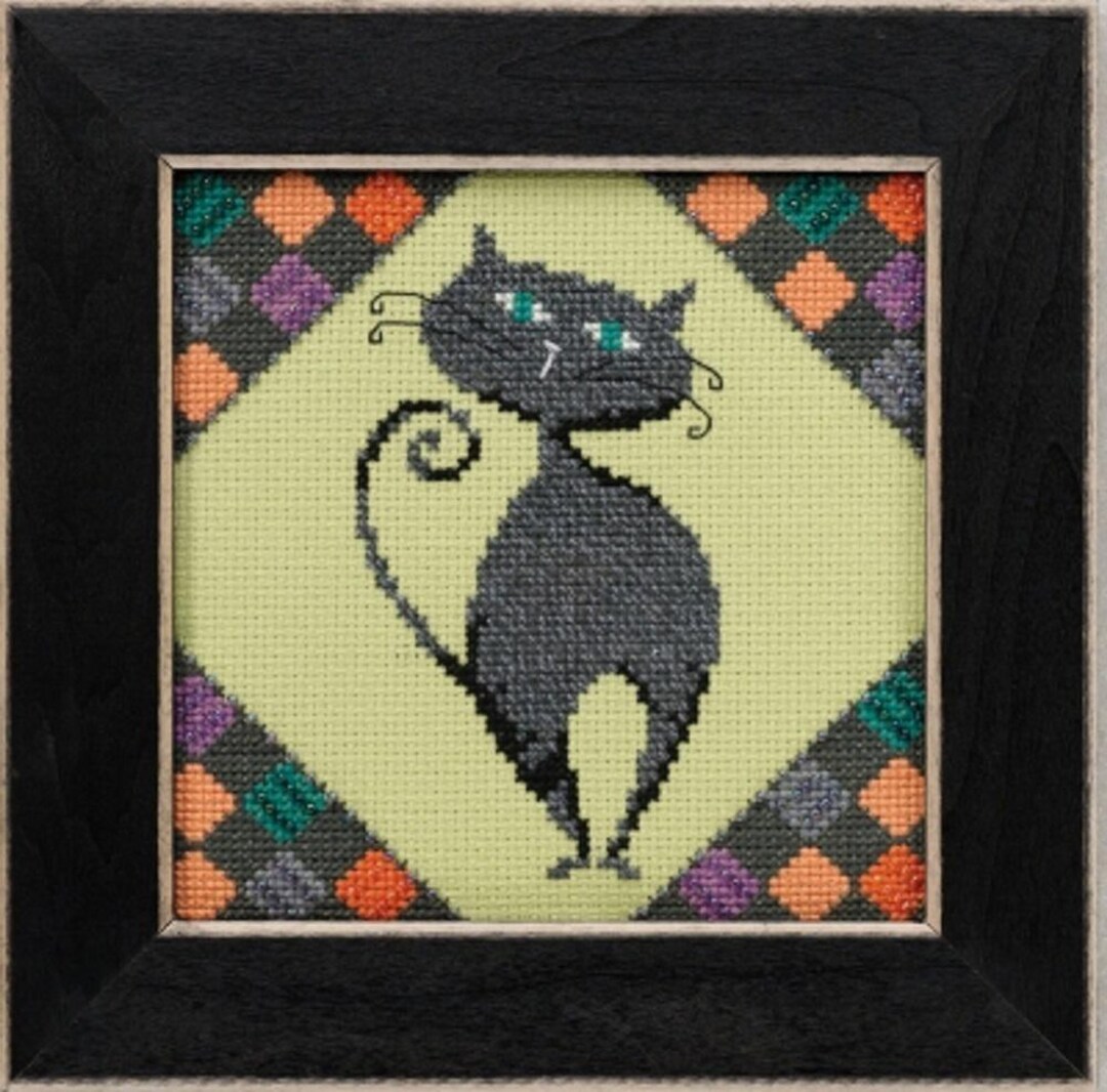 Smoky - Alley Cats - Debbie Mumm - Mill Hill - DM30-2014 - Etsy