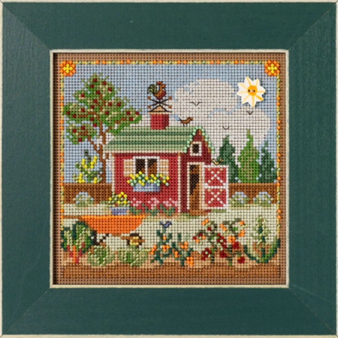 Potting Shed Mill Hill Buttons and Beads Cross Stitch Kit - Etsy