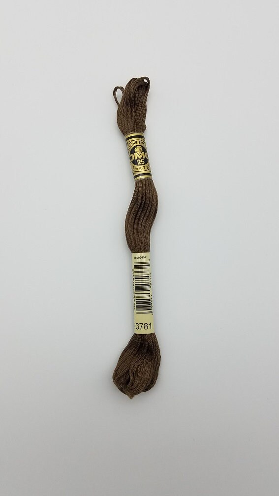 DMC 3781 6-strand Floss Mocha Brown Dark - Etsy