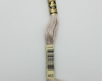 DMC 453 SQUARE Diamond Painting Drills Beads 453 Light Shell Gray Loose ...