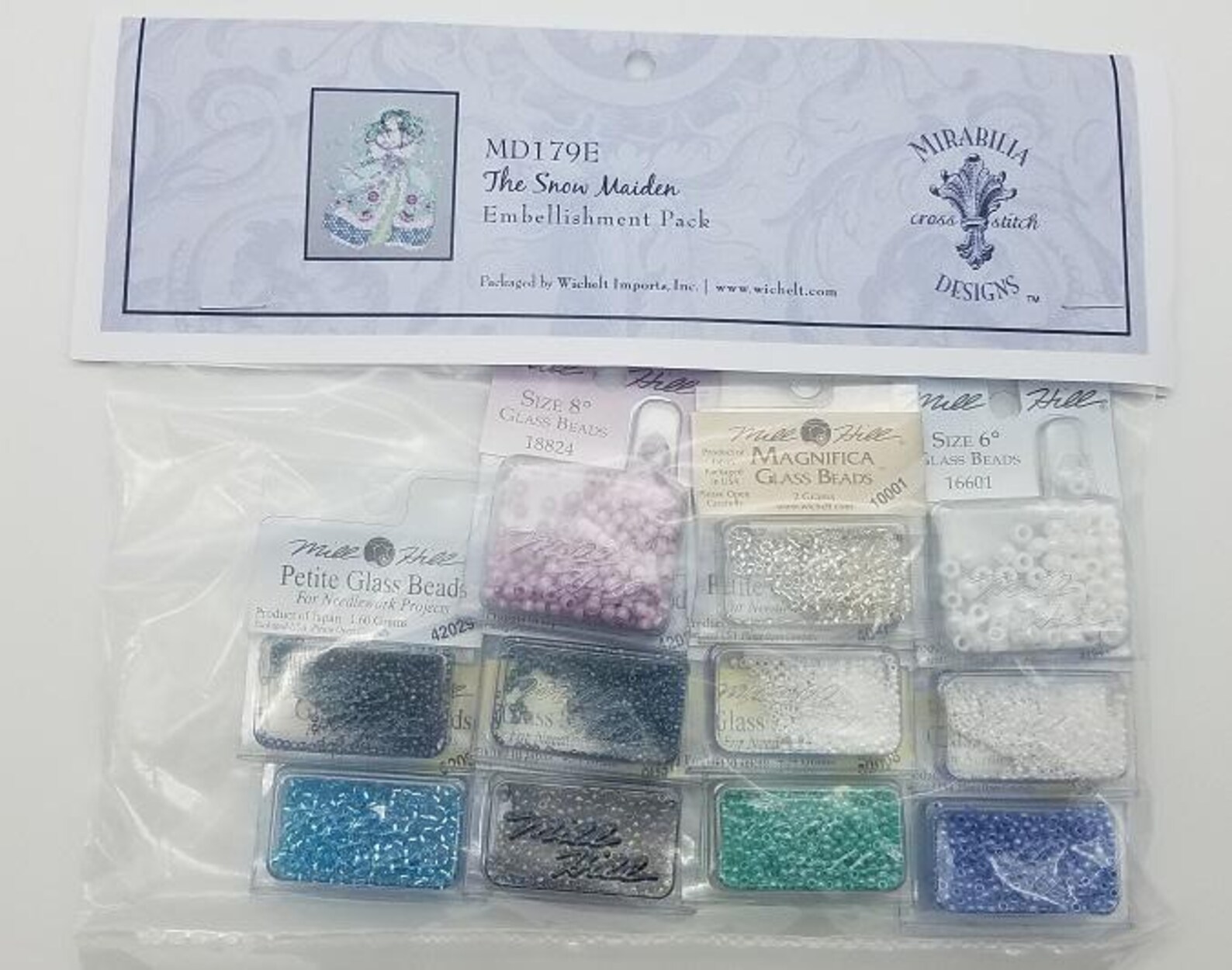 The Snow Maiden Mirabilia Chart, Beads, Specialty Thread MD179 - Etsy