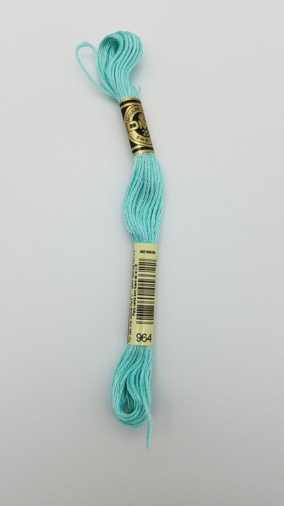 DMC 964 6-strand Floss Seagreen Light - Etsy