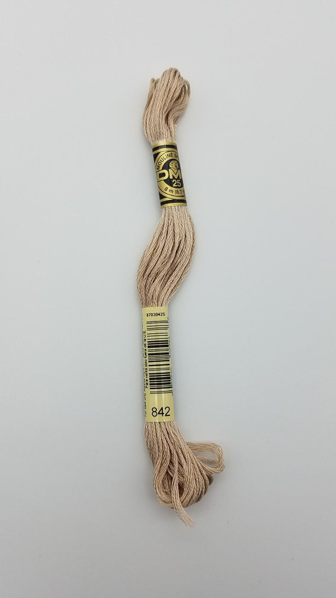 DMC 842 6-strand Floss Beige Brown Very Light - Etsy