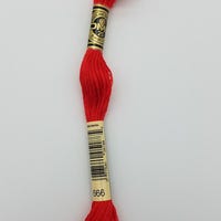 8x Red DMC Flosses, Dmc Threads, DMC Set of Red Colors, Dmc Cotton ...