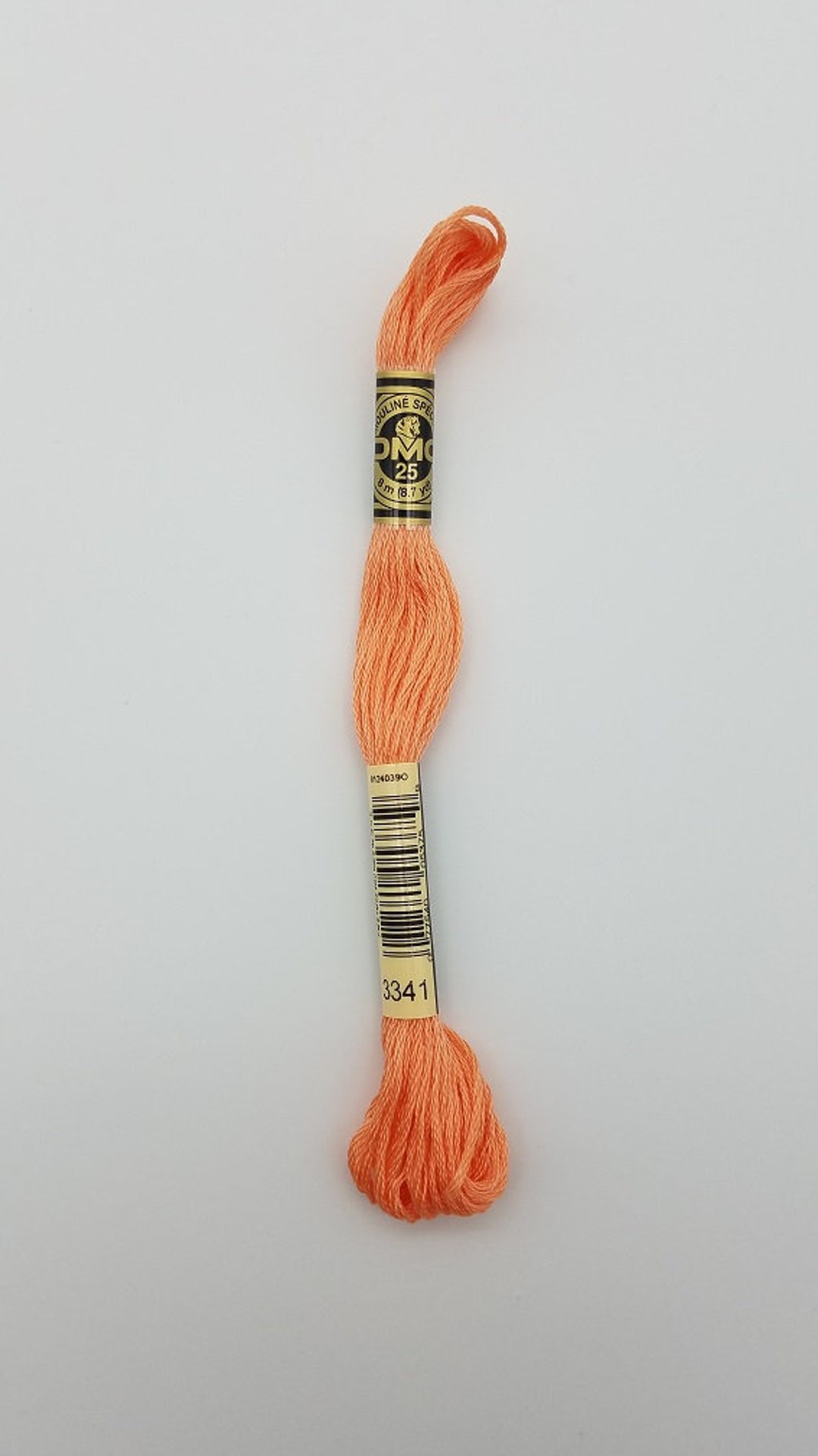 DMC 3341 6-strand Floss Apricot - Etsy