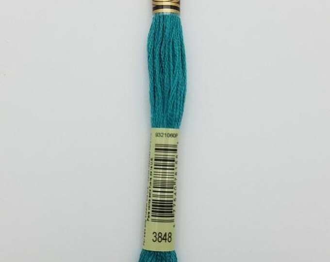 DMC 3848 - 6-strand Floss - Teal Green Medium - Etsy