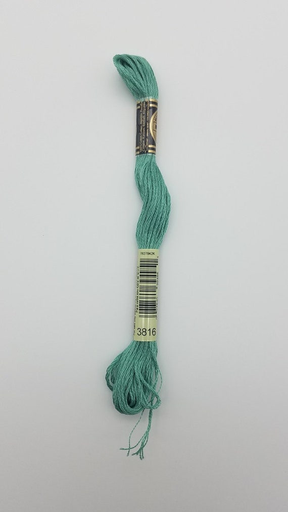 DMC 3816 6-strand Floss Celadon Green | Etsy