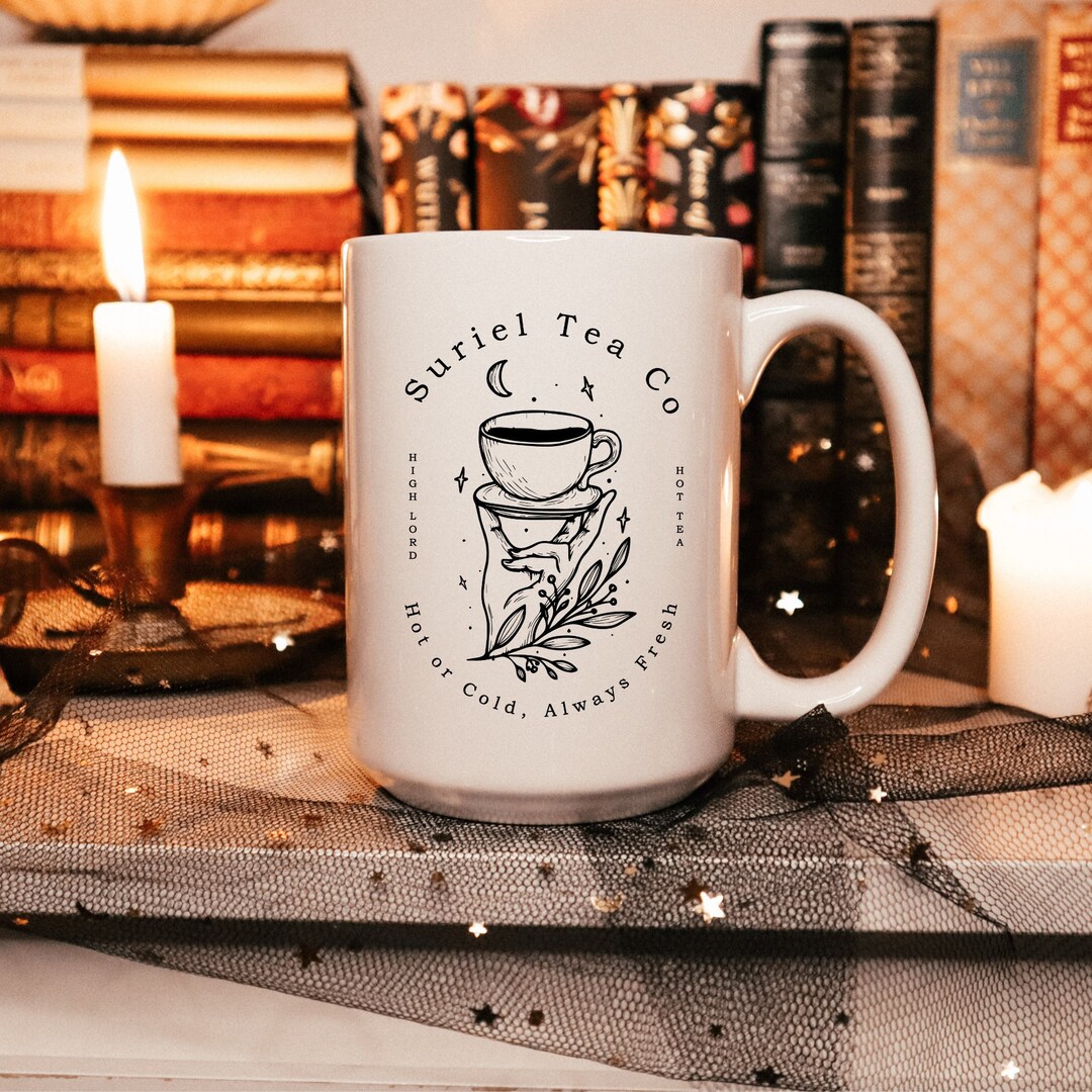 Suriel Tea Co ACOTAR Mug Bookish Coffee Mug SJM Book Lover - Etsy
