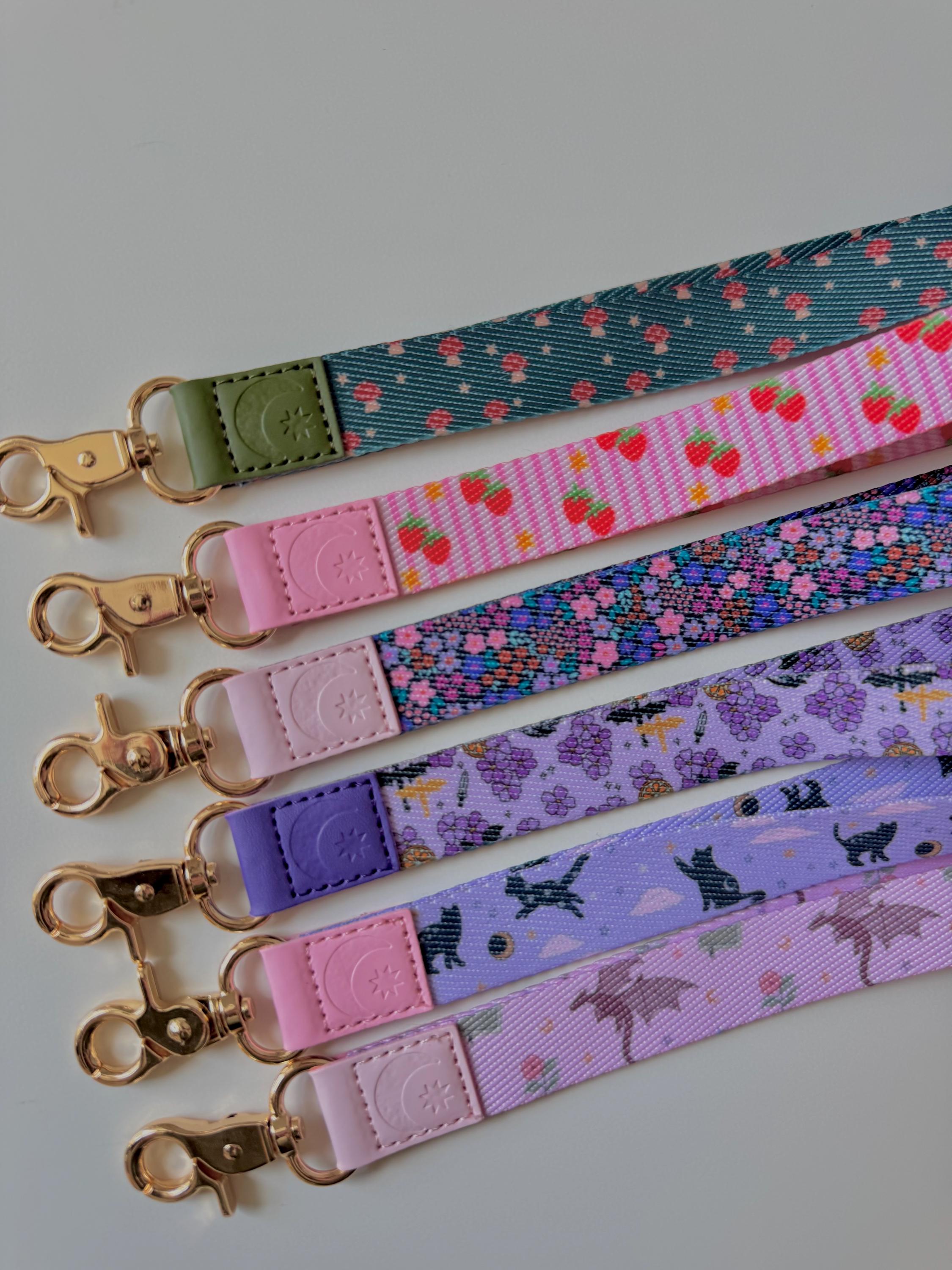 Wristlet Key Chain, Whimsical Bookish Wristlets, Cute Accessories, Car ...