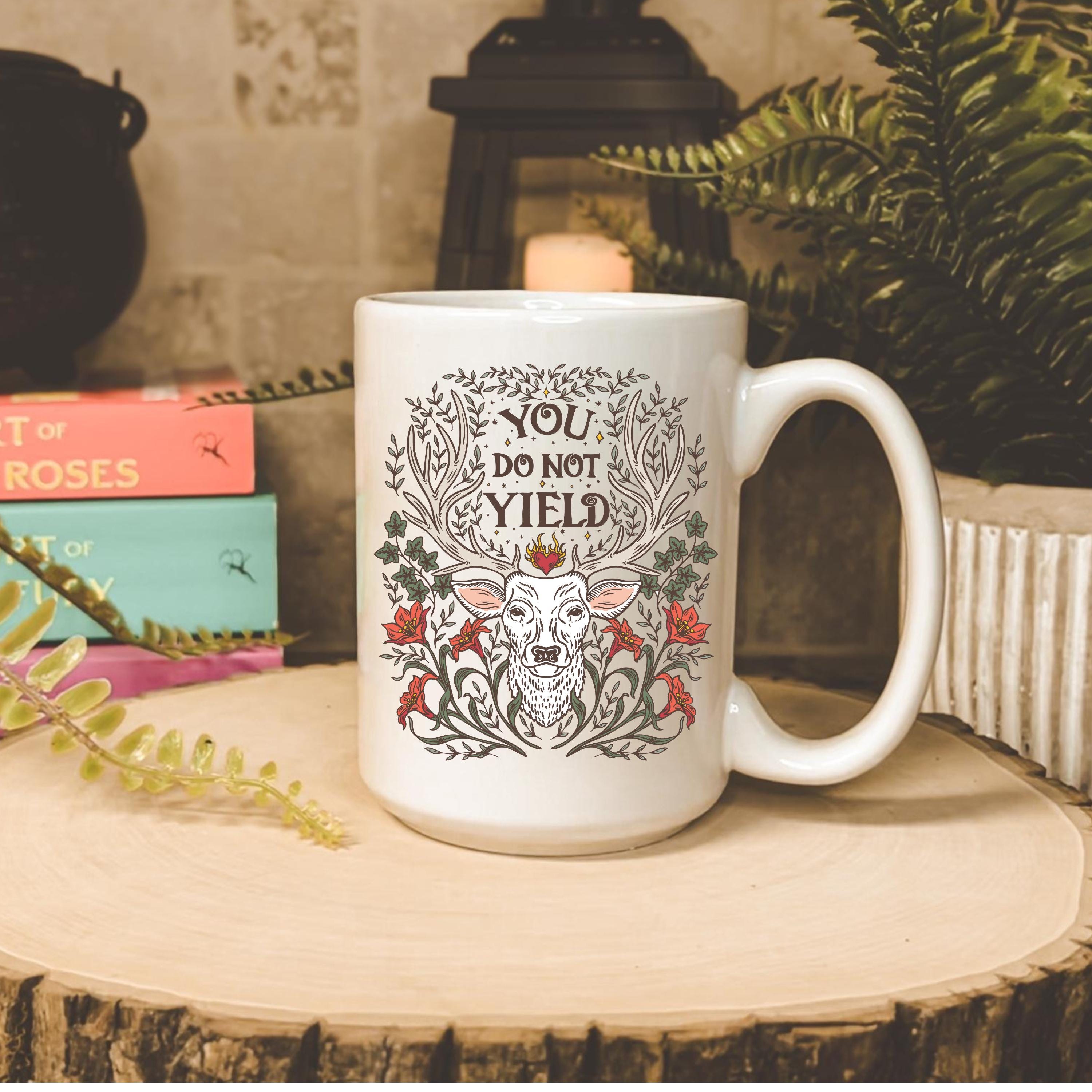 You Do Not Yield Officially Licensed SJM TOG Mug, Bookish Coffee Cup ...