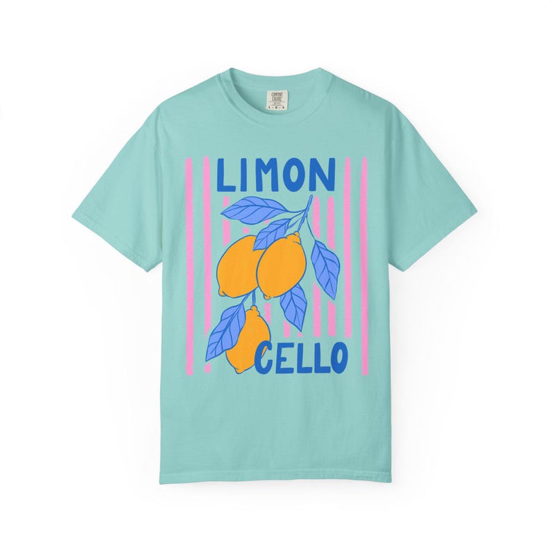 Limon Cello Italian Girl Summer Tshirt, Costal Grandma, Dolce Vita ...