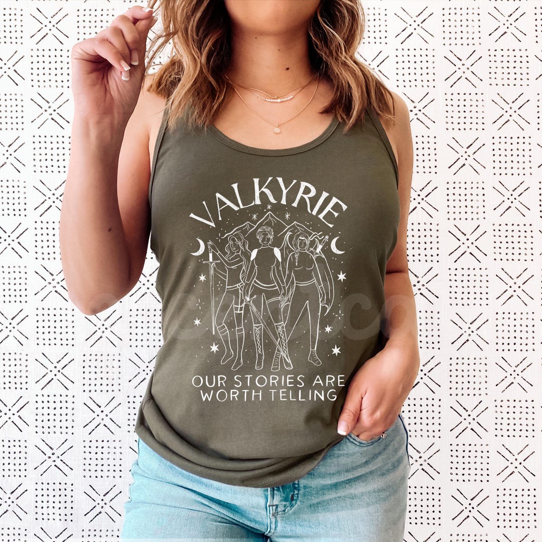 Officially Licensed SJM Valkyrie Tank Top, Women's Racerback Tank ...