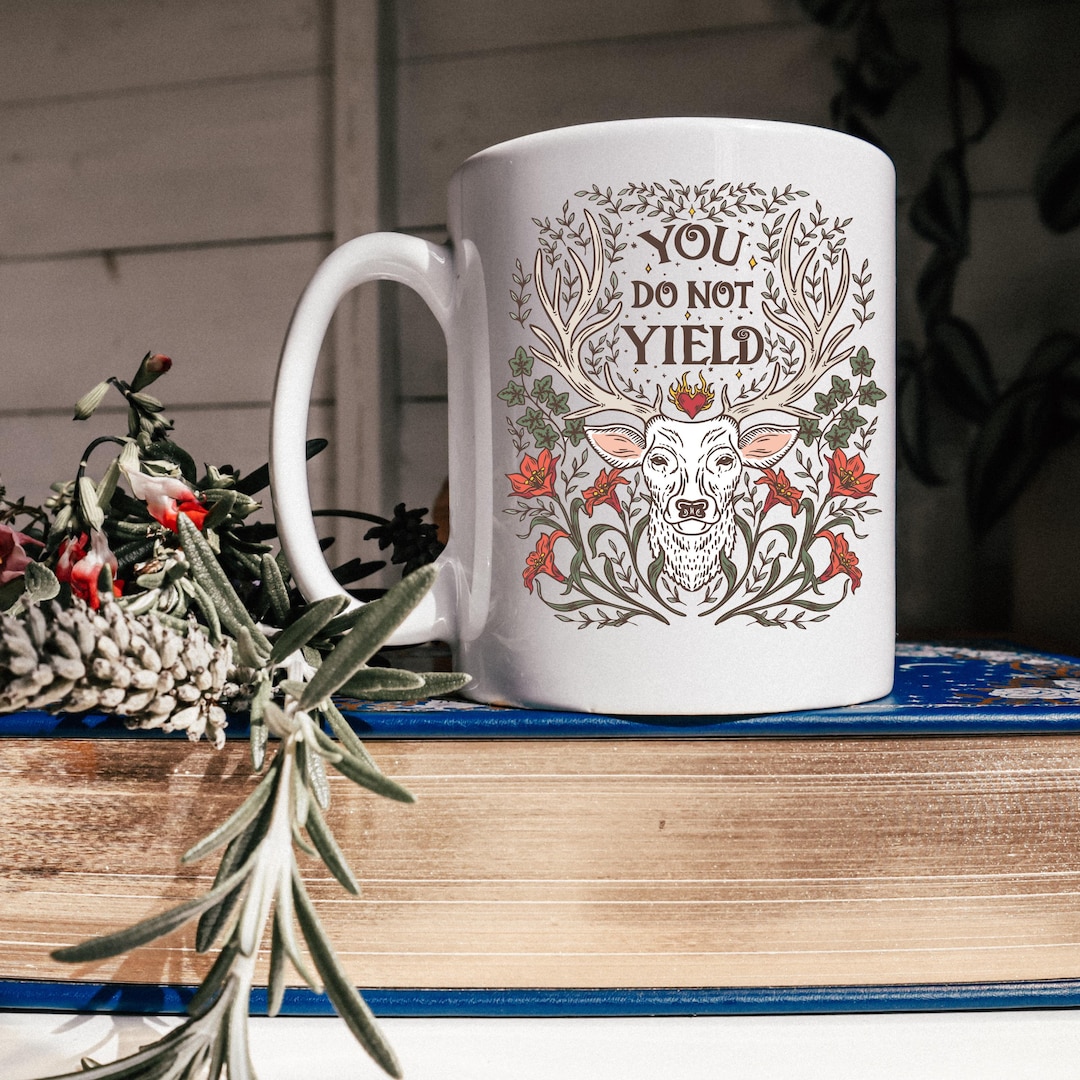 You Do Not Yield Officially Licensed SJM TOG Mug, Bookish Coffee Cup ...