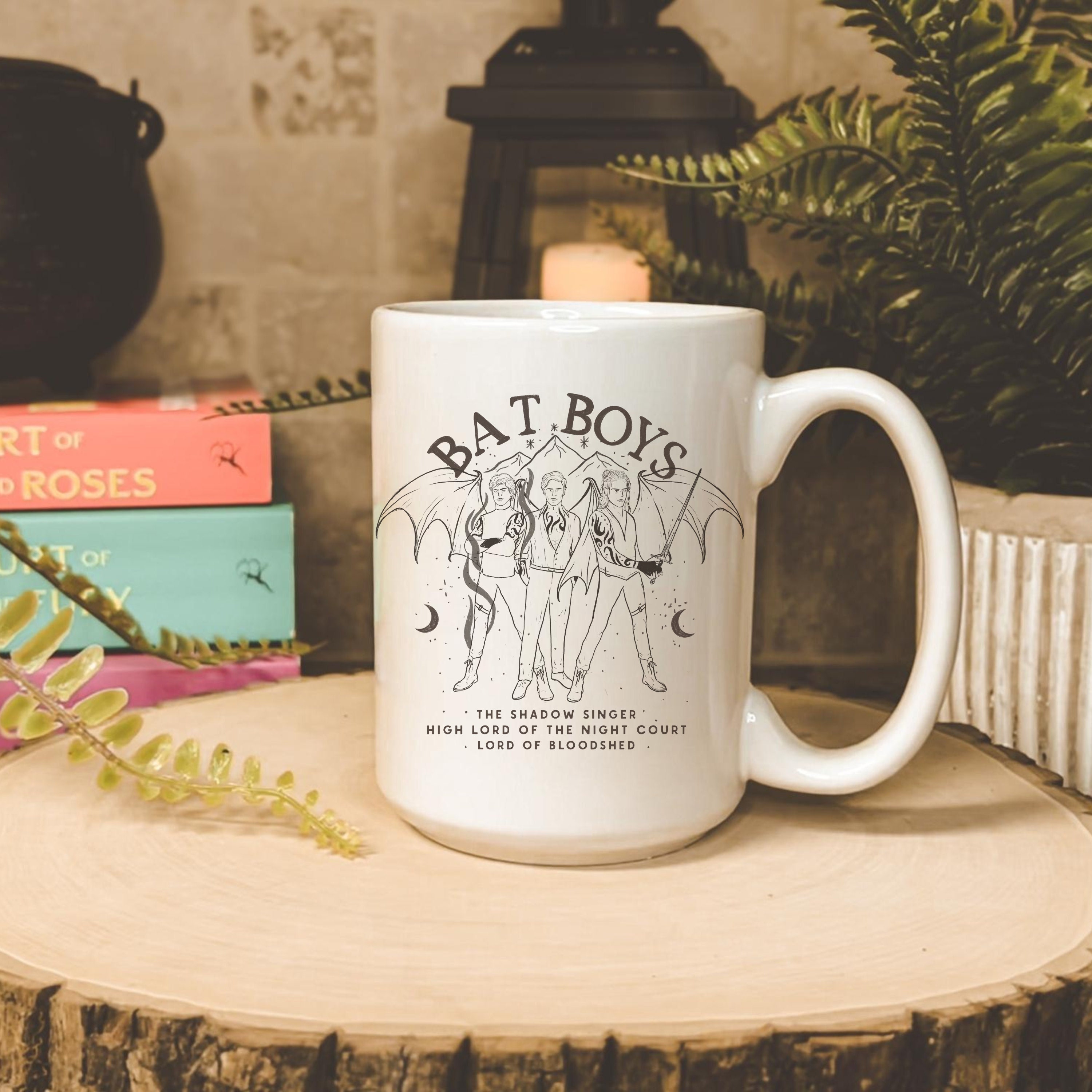 The Bat Boys ACOTAR Officially Licensed Mug | SJM Fan Gifts | Bookish ...