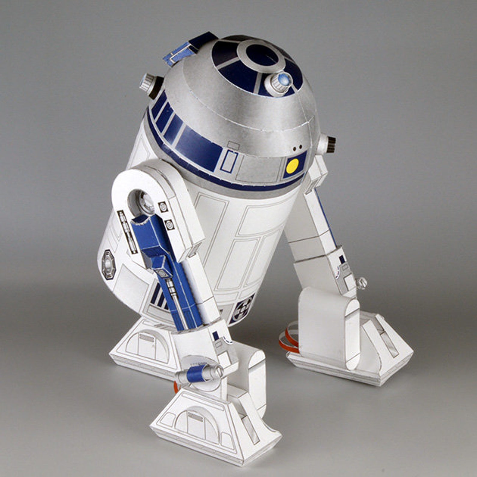 Star Wars R2-D2 Robot DIY 3D Papercraft Templates PDF | Etsy