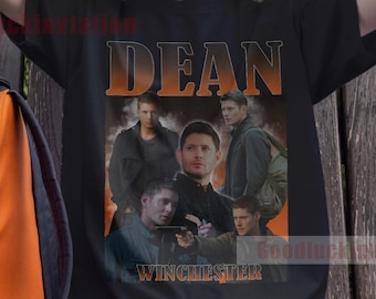 Limited Dean Winchester Vintage T-shirt, Gift for Woman and Man Unisex ...