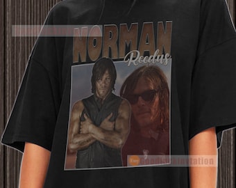 Norman Reedus T Shirt - Etsy