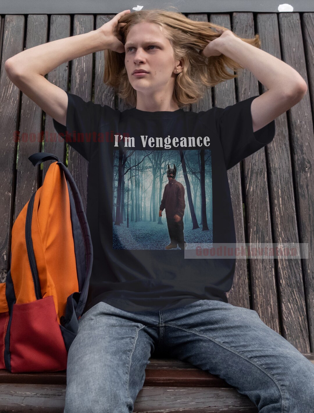 I'm Vengeance Robert Pattinson Shirt Robert Pattinson Tracksuit T-shirt ...